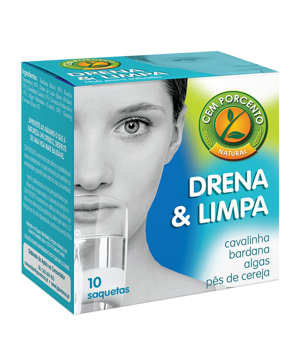 Cem Porcento Drena Limpa 10B Cem Porcento Drena Limpa 10B